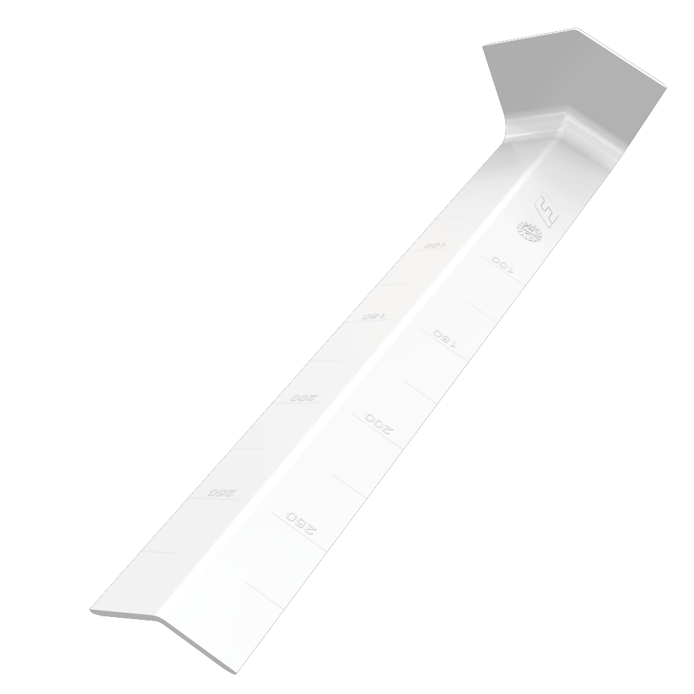 Freefoam uPVC Fascia Board Square Edge External Corner 300mm - 135 Deg